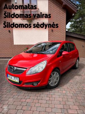 Red Opel Corsa 2008 in Silute, with an engine capacity of 1.36 L and mileage of 162 thousand km for 3100 €, photo  on AUTOMOTO.COM.LV