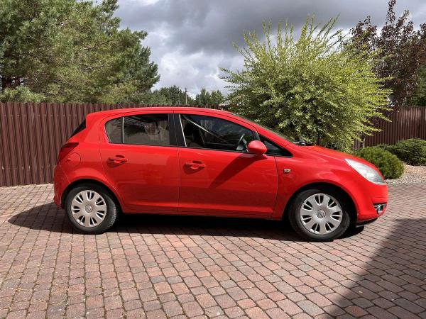 Sarkans Opel Corsa 2008 Šilutė, ar dzinēja tilpumu 1.36 L un nobraukumu 162 tūkst. km par 3100 €, foto 2 vietnē AUTOMOTO.COM.LV