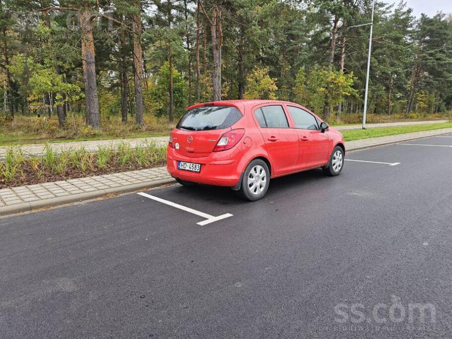 Sarkans Opel Corsa 2008 Rīga, ar dzinēja tilpumu 1.20 L un nobraukumu 239 tūkst. km par 1600 €, foto 3 vietnē AUTOMOTO.COM.LV
