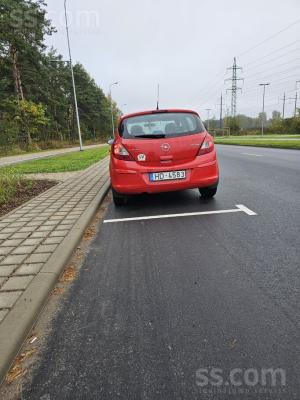 Sarkans Opel Corsa 2008 Rīga, ar dzinēja tilpumu 1.20 L un nobraukumu 239 tūkst. km par 1600 €, foto 4 vietnē AUTOMOTO.COM.LV