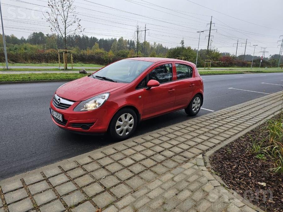 Sarkans Opel Corsa 2008 Rīga, ar dzinēja tilpumu 1.20 L un nobraukumu 239 tūkst. km par 1600 €, foto 6 vietnē AUTOMOTO.COM.LV