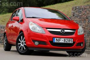 Red Opel Corsa 2009 in Tukums, with an engine capacity of 1.70 L and mileage of 350 thousand km for 1990 €, photo  on AUTOMOTO.COM.LV