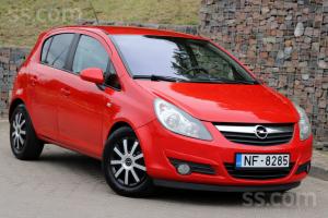 Sarkans Opel Corsa 2009 Tukums, ar dzinēja tilpumu 1.70 L un nobraukumu 350 tūkst. km par 1990 €, foto 3 vietnē AUTOMOTO.COM.LV