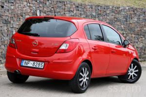 Sarkans Opel Corsa 2009 Tukums, ar dzinēja tilpumu 1.70 L un nobraukumu 350 tūkst. km par 1990 €, foto 5 vietnē AUTOMOTO.COM.LV