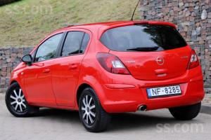 Sarkans Opel Corsa 2009 Tukums, ar dzinēja tilpumu 1.70 L un nobraukumu 350 tūkst. km par 1990 €, foto 6 vietnē AUTOMOTO.COM.LV