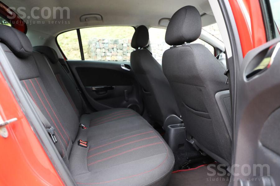 Sarkans Opel Corsa 2009 Tukums, ar dzinēja tilpumu 1.70 L un nobraukumu 350 tūkst. km par 1990 €, foto 18 vietnē AUTOMOTO.COM.LV