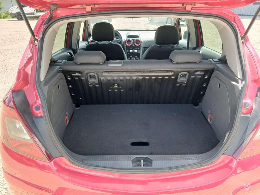 Sarkans Opel Corsa 2009 Kelmė, ar dzinēja tilpumu 1.36 L un nobraukumu 160 tūkst. km par 2750 €, foto 14 vietnē AUTOMOTO.COM.LV