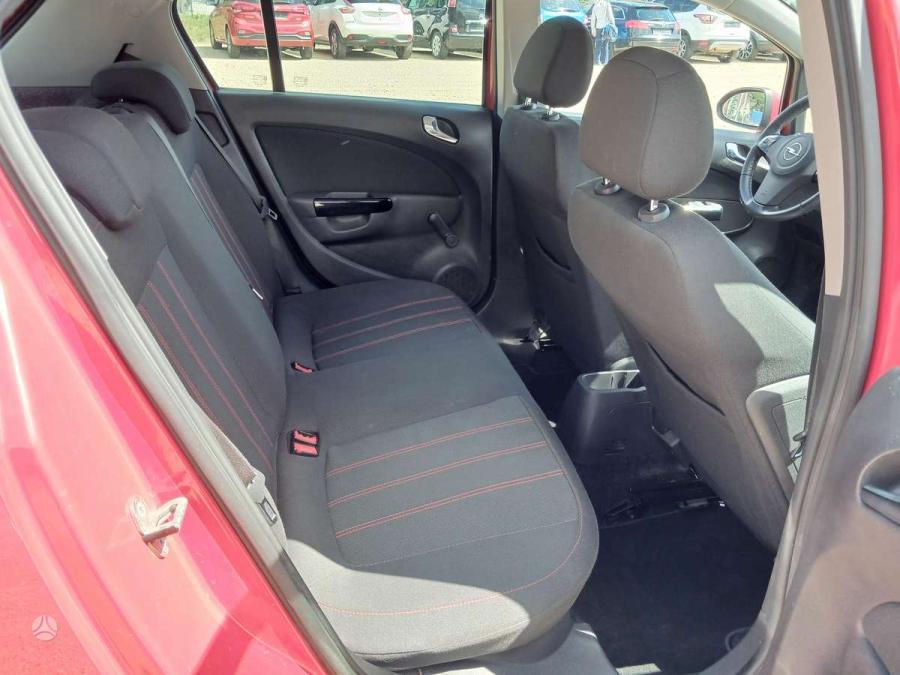 Sarkans Opel Corsa 2009 Kelmė, ar dzinēja tilpumu 1.36 L un nobraukumu 160 tūkst. km par 2750 €, foto 15 vietnē AUTOMOTO.COM.LV
