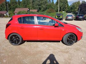 Sarkans Opel Corsa 2009 Kelmė, ar dzinēja tilpumu 1.39 L un nobraukumu 160 tūkst. km par 2600 €, foto 5 vietnē AUTOMOTO.COM.LV
