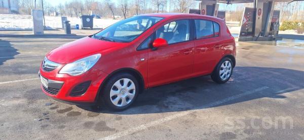 Sarkans Opel Corsa 2011 Aizkraukle, ar dzinēja tilpumu 1.30 L un nobraukumu 249 tūkst. km par 2000 €, foto 4 vietnē AUTOMOTO.COM.LV