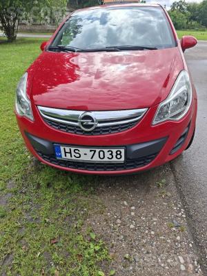 Sarkans Opel Corsa 2011 Liepāja, ar dzinēja tilpumu 1.30 L un nobraukumu 301 tūkst. km par 2100 €, foto  vietnē AUTOMOTO.COM.LV