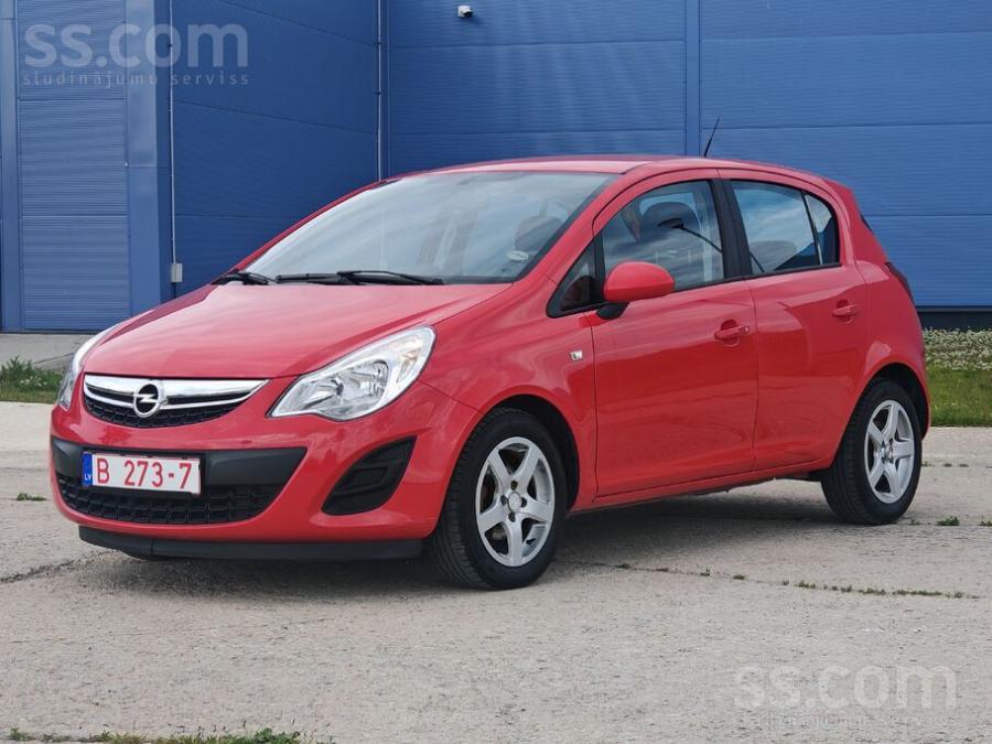 Sarkans Opel Corsa 2013 Rīga, ar dzinēja tilpumu 1.20 L un nobraukumu 154 tūkst. km par 3690 €, foto 1 vietnē AUTOMOTO.COM.LV