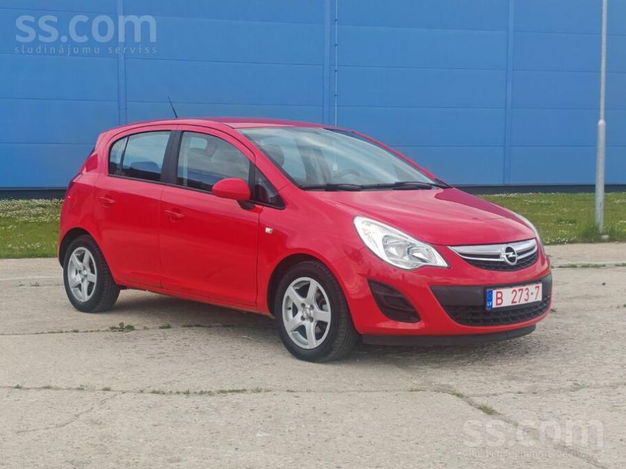 Sarkans Opel Corsa 2013 Rīga, ar dzinēja tilpumu 1.20 L un nobraukumu 154 tūkst. km par 3690 €, foto 5 vietnē AUTOMOTO.COM.LV