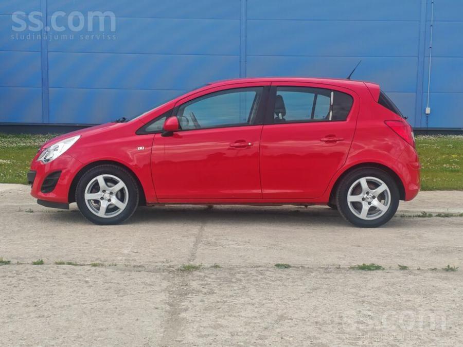 Sarkans Opel Corsa 2013 Rīga, ar dzinēja tilpumu 1.20 L un nobraukumu 154 tūkst. km par 3690 €, foto 7 vietnē AUTOMOTO.COM.LV