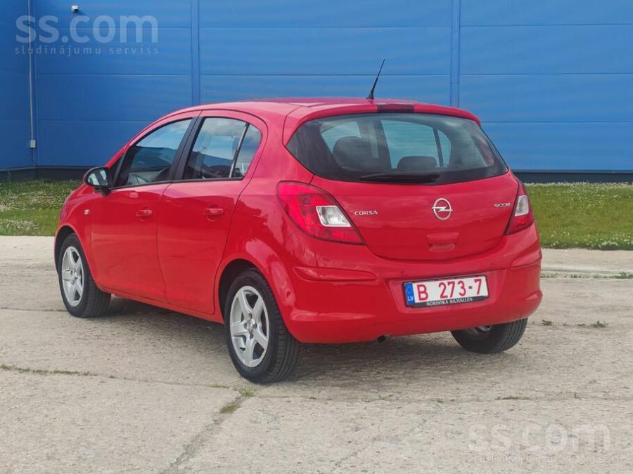 Sarkans Opel Corsa 2013 Rīga, ar dzinēja tilpumu 1.20 L un nobraukumu 154 tūkst. km par 3690 €, foto 11 vietnē AUTOMOTO.COM.LV
