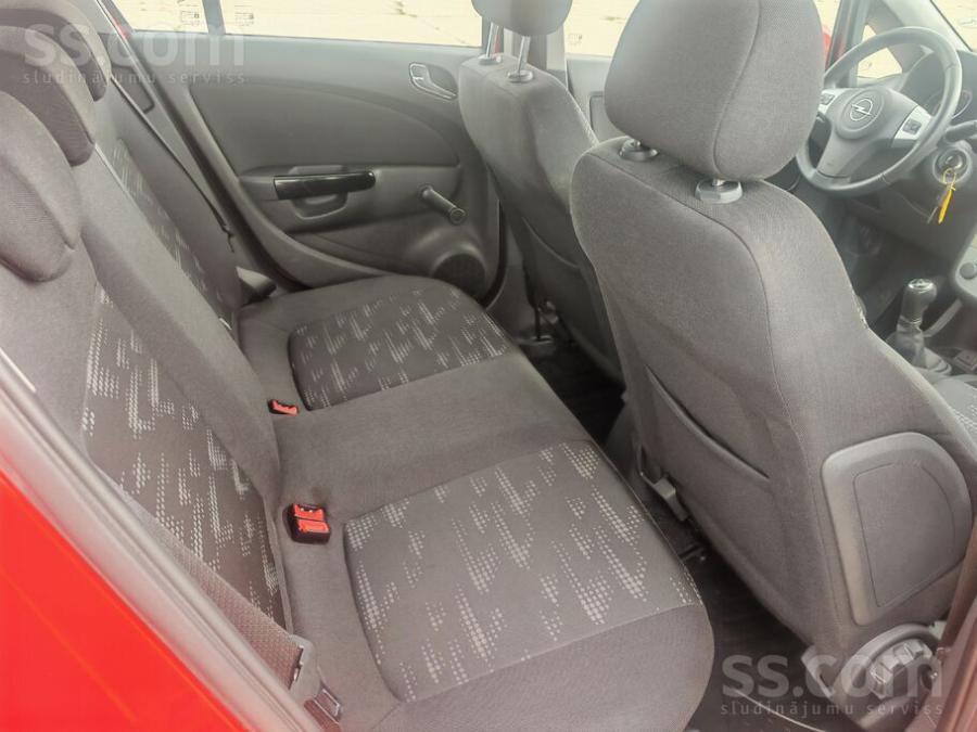 Sarkans Opel Corsa 2013 Rīga, ar dzinēja tilpumu 1.20 L un nobraukumu 154 tūkst. km par 3690 €, foto 26 vietnē AUTOMOTO.COM.LV