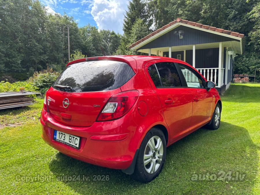 Sarkans Opel Corsa 2013 Hāpsalu, ar dzinēja tilpumu 1.20 L un nobraukumu 251 tūkst. km par 2350 €, foto 7 vietnē AUTOMOTO.COM.LV