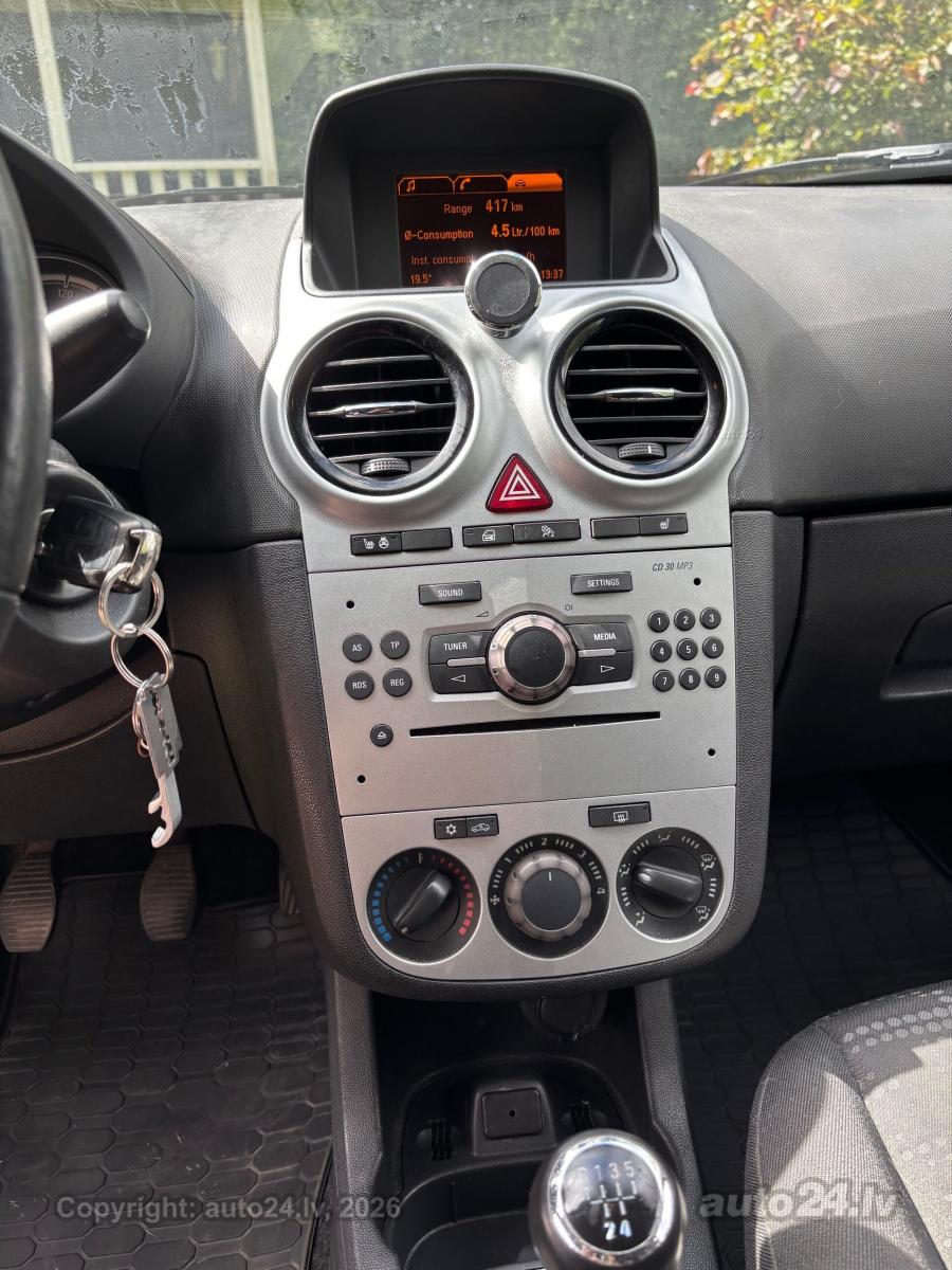 Sarkans Opel Corsa 2013 Hāpsalu, ar dzinēja tilpumu 1.20 L un nobraukumu 251 tūkst. km par 2350 €, foto 20 vietnē AUTOMOTO.COM.LV