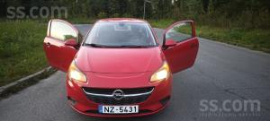 Red Opel Corsa 2015 in Riga, with an engine capacity of 1.60 L and mileage of 313 thousand km for 2980 €, photo  on AUTOMOTO.COM.LV