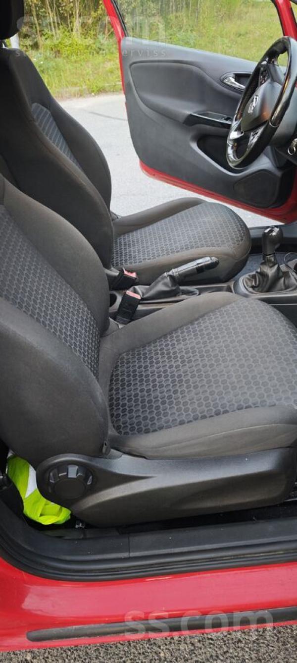 Sarkans Opel Corsa 2015 Rīga, ar dzinēja tilpumu 1.60 L un nobraukumu 313 tūkst. km par 2980 €, foto 6 vietnē AUTOMOTO.COM.LV