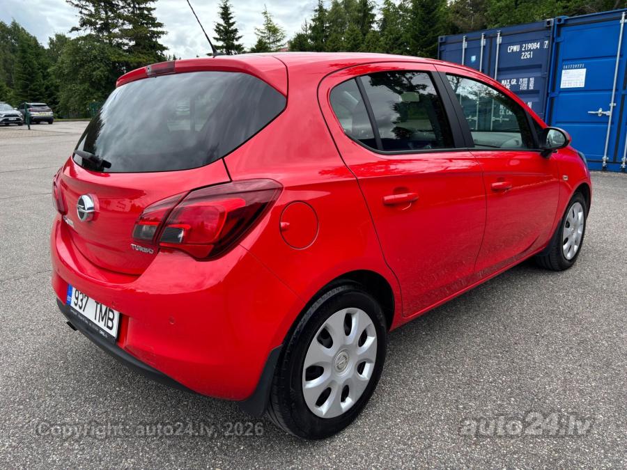 Red Opel Corsa 2016 in Paide, with an engine capacity of 1.40 L and mileage of 102 thousand km for 5990 €, photo 6 on AUTOMOTO.COM.LV
