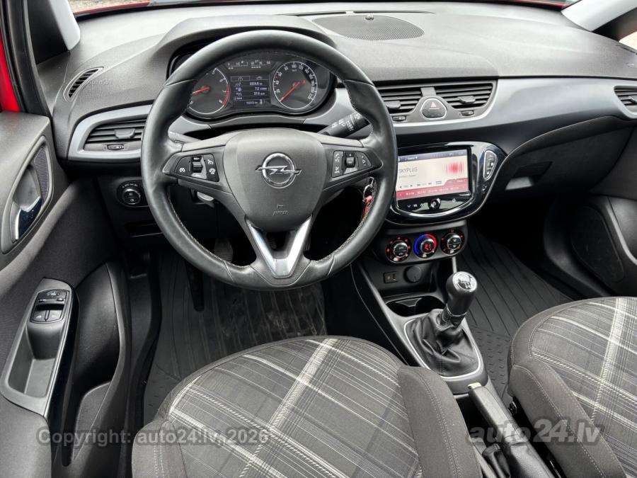 Red Opel Corsa 2016 in Paide, with an engine capacity of 1.40 L and mileage of 102 thousand km for 5990 €, photo 12 on AUTOMOTO.COM.LV