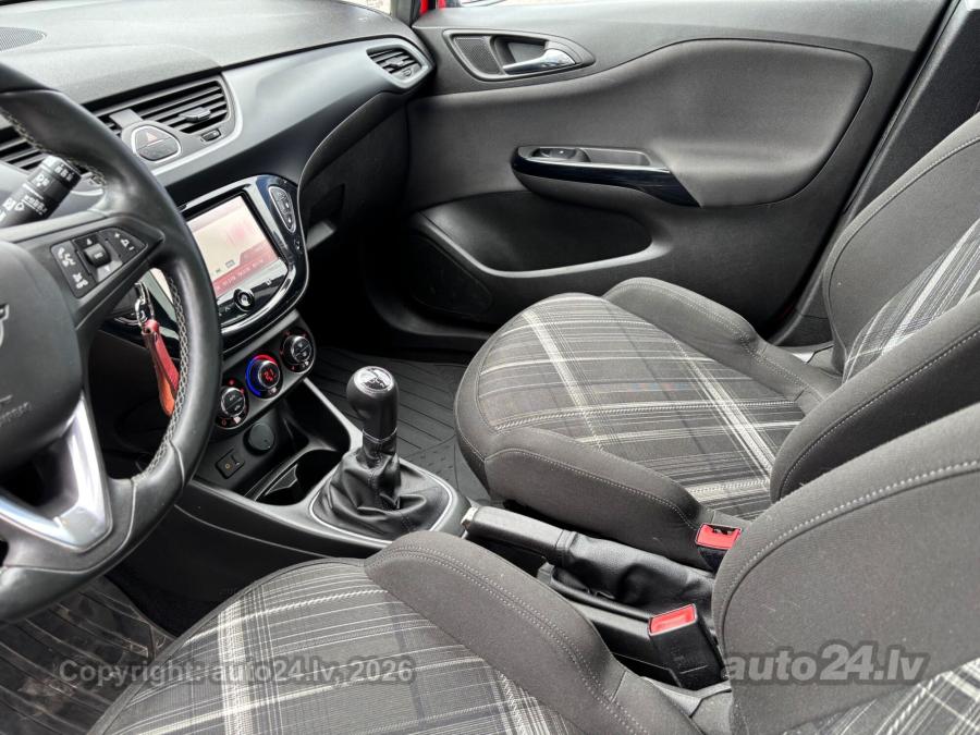 Red Opel Corsa 2016 in Paide, with an engine capacity of 1.40 L and mileage of 102 thousand km for 5990 €, photo 13 on AUTOMOTO.COM.LV