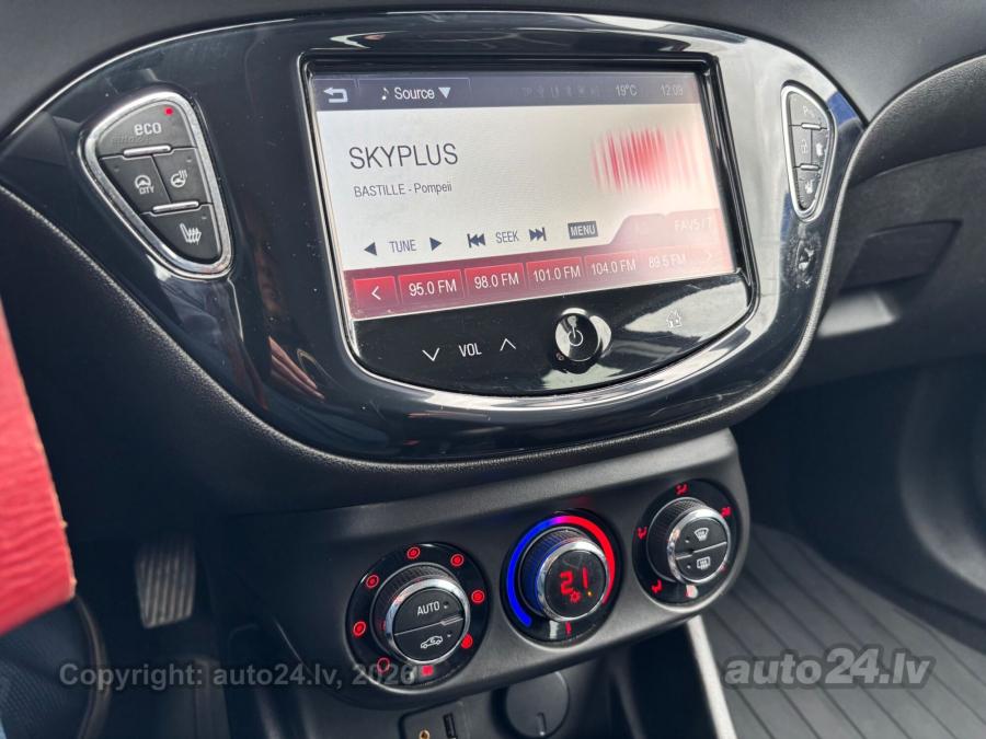 Red Opel Corsa 2016 in Paide, with an engine capacity of 1.40 L and mileage of 102 thousand km for 5990 €, photo 17 on AUTOMOTO.COM.LV
