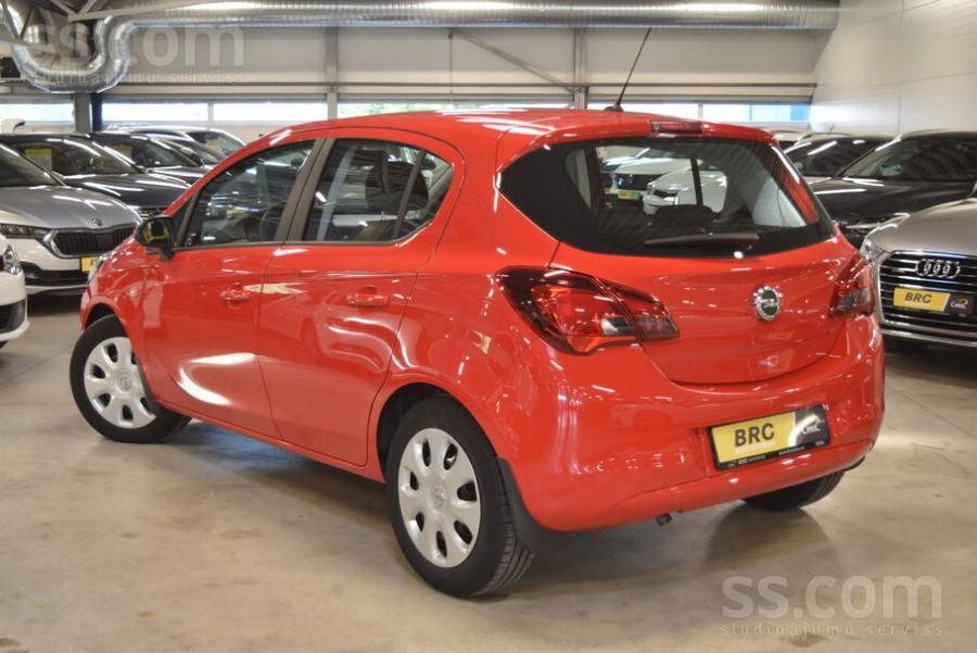 Sarkans Opel Corsa 2016 Rīga, ar dzinēja tilpumu 1.40 L un nobraukumu 91 tūkst. km par 7400 €, foto 3 vietnē AUTOMOTO.COM.LV
