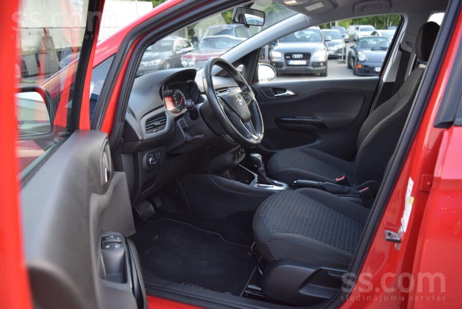 Sarkans Opel Corsa 2016 Rīga, ar dzinēja tilpumu 1.40 L un nobraukumu 91 tūkst. km par 7400 €, foto 4 vietnē AUTOMOTO.COM.LV