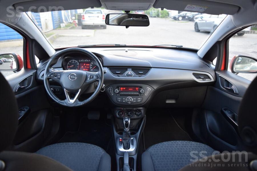 Sarkans Opel Corsa 2016 Rīga, ar dzinēja tilpumu 1.40 L un nobraukumu 91 tūkst. km par 7400 €, foto 5 vietnē AUTOMOTO.COM.LV