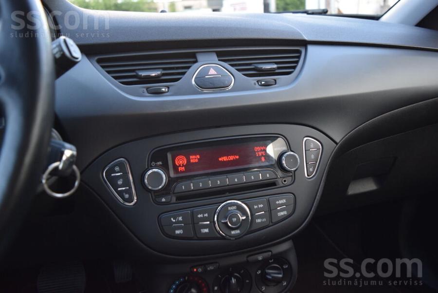 Sarkans Opel Corsa 2016 Rīga, ar dzinēja tilpumu 1.40 L un nobraukumu 91 tūkst. km par 7400 €, foto 7 vietnē AUTOMOTO.COM.LV