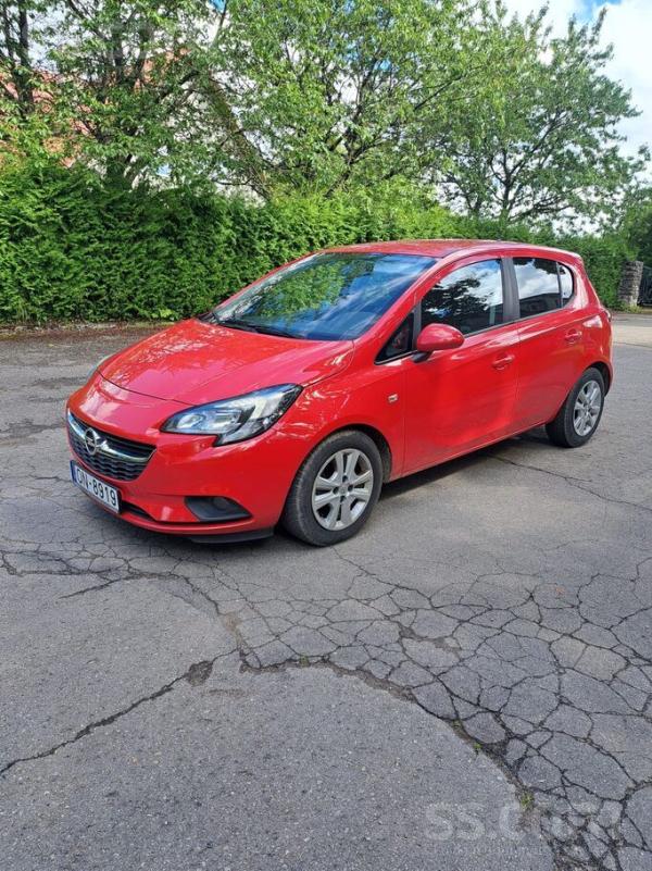 Sarkans Opel Corsa 2016 Rīga, ar dzinēja tilpumu 1.40 L un nobraukumu 188 tūkst. km par 6500 €, foto 1 vietnē AUTOMOTO.COM.LV