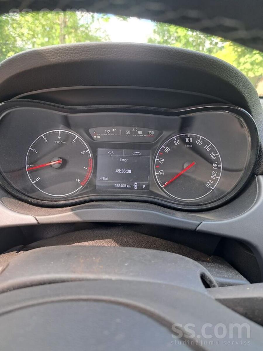 Sarkans Opel Corsa 2016 Rīga, ar dzinēja tilpumu 1.40 L un nobraukumu 188 tūkst. km par 6500 €, foto 7 vietnē AUTOMOTO.COM.LV
