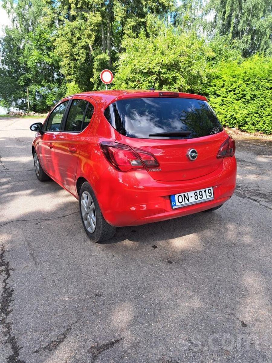 Sarkans Opel Corsa 2016 Rīga, ar dzinēja tilpumu 1.40 L un nobraukumu 188 tūkst. km par 6500 €, foto 8 vietnē AUTOMOTO.COM.LV