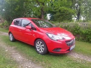 Sarkans Opel Corsa 2016 Tallina, ar dzinēja tilpumu 1.40 L un nobraukumu 158 tūkst. km par 6200 €, foto  vietnē AUTOMOTO.COM.LV