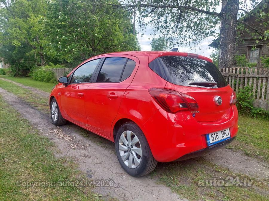 Sarkans Opel Corsa 2016 Tallina, ar dzinēja tilpumu 1.40 L un nobraukumu 158 tūkst. km par 6200 €, foto 7 vietnē AUTOMOTO.COM.LV