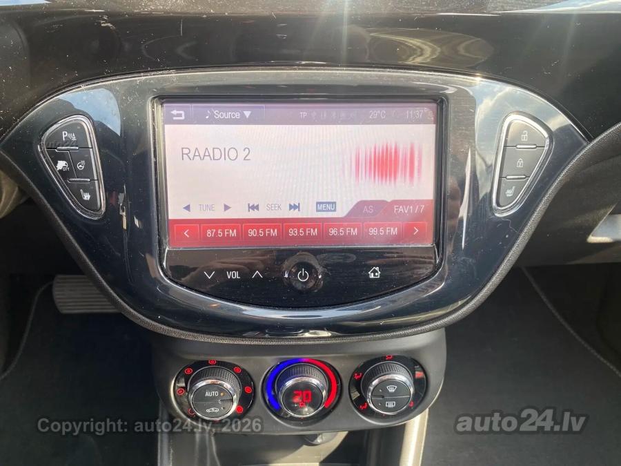Sarkans Opel Corsa 2016 Tallina, ar dzinēja tilpumu 1.40 L un nobraukumu 158 tūkst. km par 6200 €, foto 14 vietnē AUTOMOTO.COM.LV