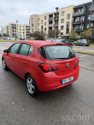 Red Opel Corsa 2016 in Riga, with an engine capacity of 1.40 L and mileage of 120 thousand km for 5950 €, photo 5 on AUTOMOTO.COM.LV