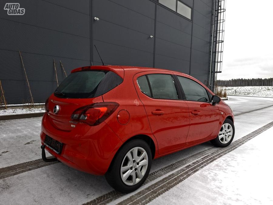 Red Opel Corsa 2018 in Vilnius, with an engine capacity of 1.40 L and mileage of 169 thousand km for 4950 €, photo 2 on AUTOMOTO.COM.LV