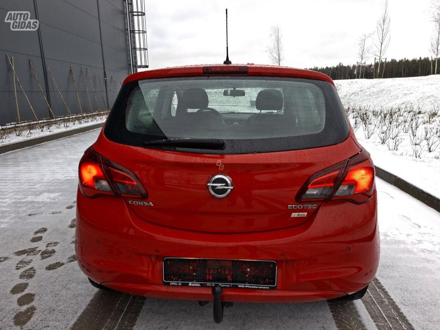 Red Opel Corsa 2018 in Vilnius, with an engine capacity of 1.40 L and mileage of 169 thousand km for 4950 €, photo 7 on AUTOMOTO.COM.LV