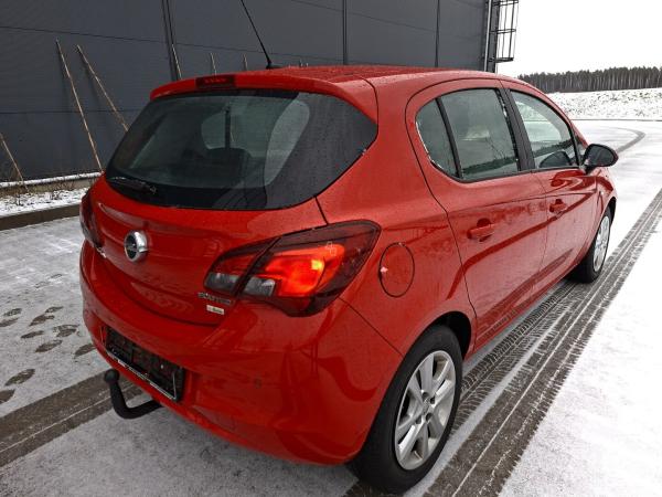 Sarkans Opel Corsa 2018 Viļņa, ar dzinēja tilpumu 1.40 L un nobraukumu 169 tūkst. km par 4850 €, foto 8 vietnē AUTOMOTO.COM.LV