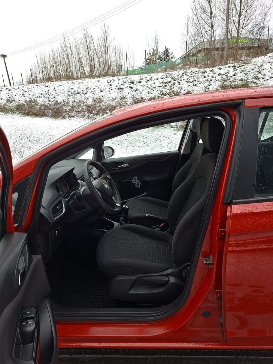 Red Opel Corsa 2018 in Vilnius, with an engine capacity of 1.40 L and mileage of 169 thousand km for 4950 €, photo 13 on AUTOMOTO.COM.LV