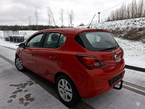 Red Opel Corsa 2018 in Vilnius, with an engine capacity of 1.40 L and mileage of 169 thousand km for 4950 €, photo 4 on AUTOMOTO.COM.LV
