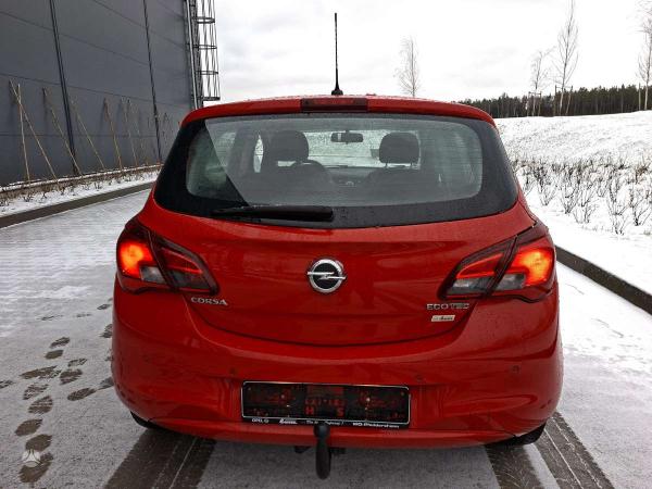 Red Opel Corsa 2018 in Vilnius, with an engine capacity of 1.40 L and mileage of 169 thousand km for 4950 €, photo 6 on AUTOMOTO.COM.LV