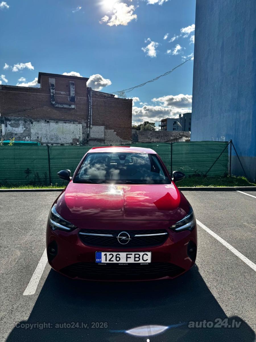 Red Opel Corsa 2020 in Tallinn, with an engine capacity of 1.20 L and mileage of 105 thousand km for 9500 €, photo 3 on AUTOMOTO.COM.LV