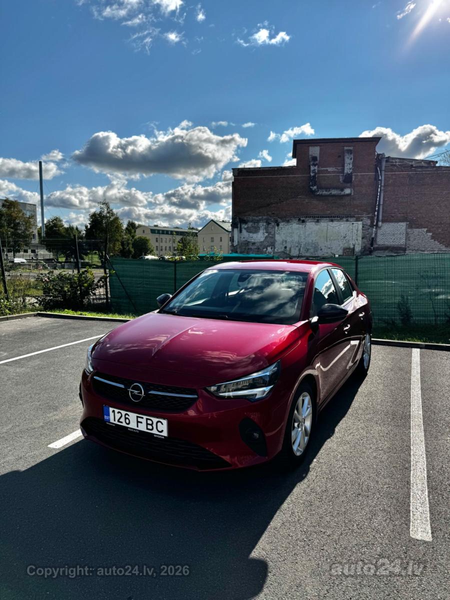 Red Opel Corsa 2020 in Tallinn, with an engine capacity of 1.20 L and mileage of 105 thousand km for 9500 €, photo 4 on AUTOMOTO.COM.LV