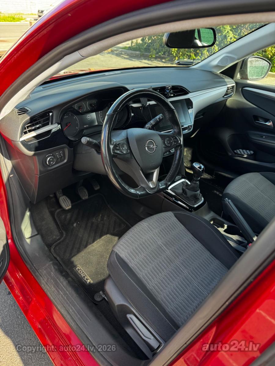 Red Opel Corsa 2020 in Tallinn, with an engine capacity of 1.20 L and mileage of 105 thousand km for 9500 €, photo 8 on AUTOMOTO.COM.LV