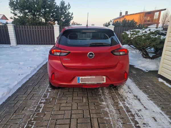 Red Opel Corsa 2021 in Marijampole, with an engine capacity of 1.20 L and mileage of 66 thousand km for 9500 €, photo 5 on AUTOMOTO.COM.LV