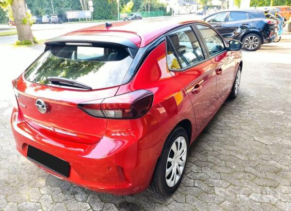 Red Opel Corsa 2021 in Riga, with an engine capacity of 1.40 L and mileage of 39 thousand km for 15300 €, photo 6 on AUTOMOTO.COM.LV